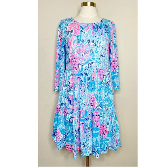 Lilly Pulitzer | Dresses | Lilly Pulitzer Geanna Dress Zanzibar Size S ...